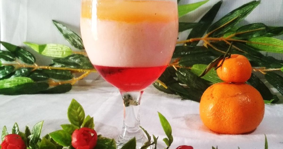 Resep es jeruk susu rumahan enak dan mudah - Cookpad