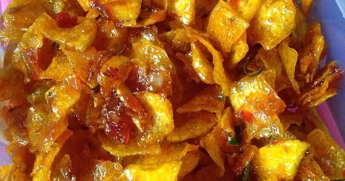 Resep Kering Kentang Pedas Manis oleh syifa Kartiwa - Cookpad