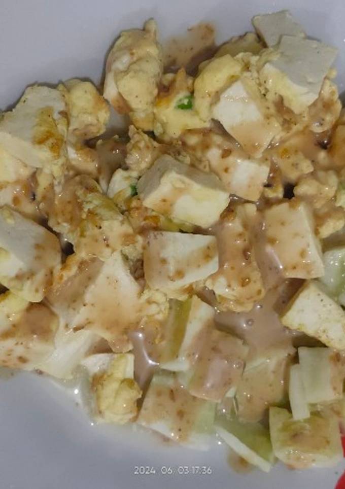 Resep Salad Tahu Telur Timun Diet oleh Rahmahiran - Cookpad