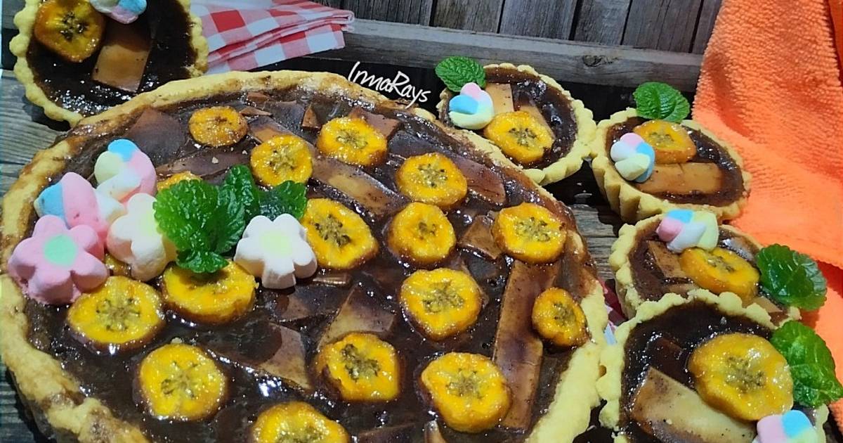 Resep Pie Pisang Coklat Keju oleh Irma Rays - Cookpad
