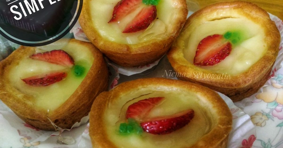 Resep Soes Vla Simple oleh Blessed Cooking By Niemoe - Cookpad