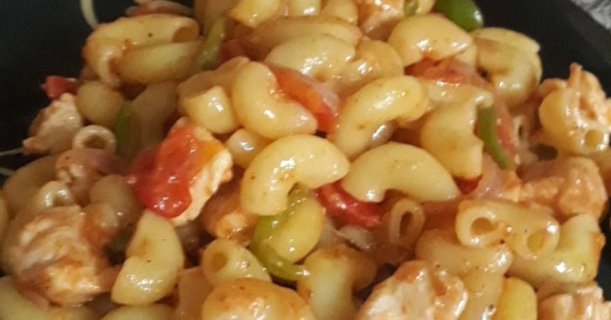 Chicken Macroni Recipe by Inaya Khan - Cookpad