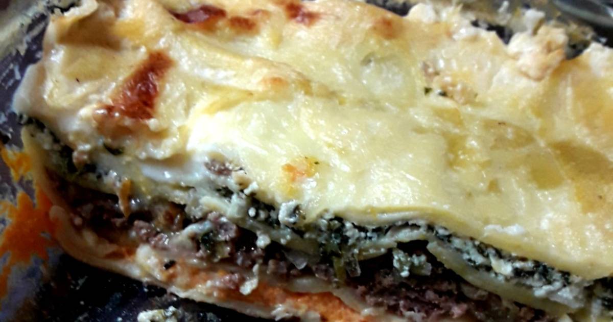 Lasagna con masa casera Receta de anidominguezcordoba- Cookpad