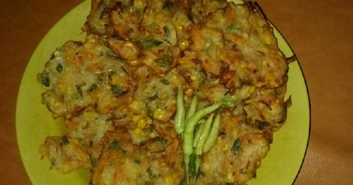 Resep Bakwan WTJ (wortel toge & jagung) oleh Silviana - Cookpad