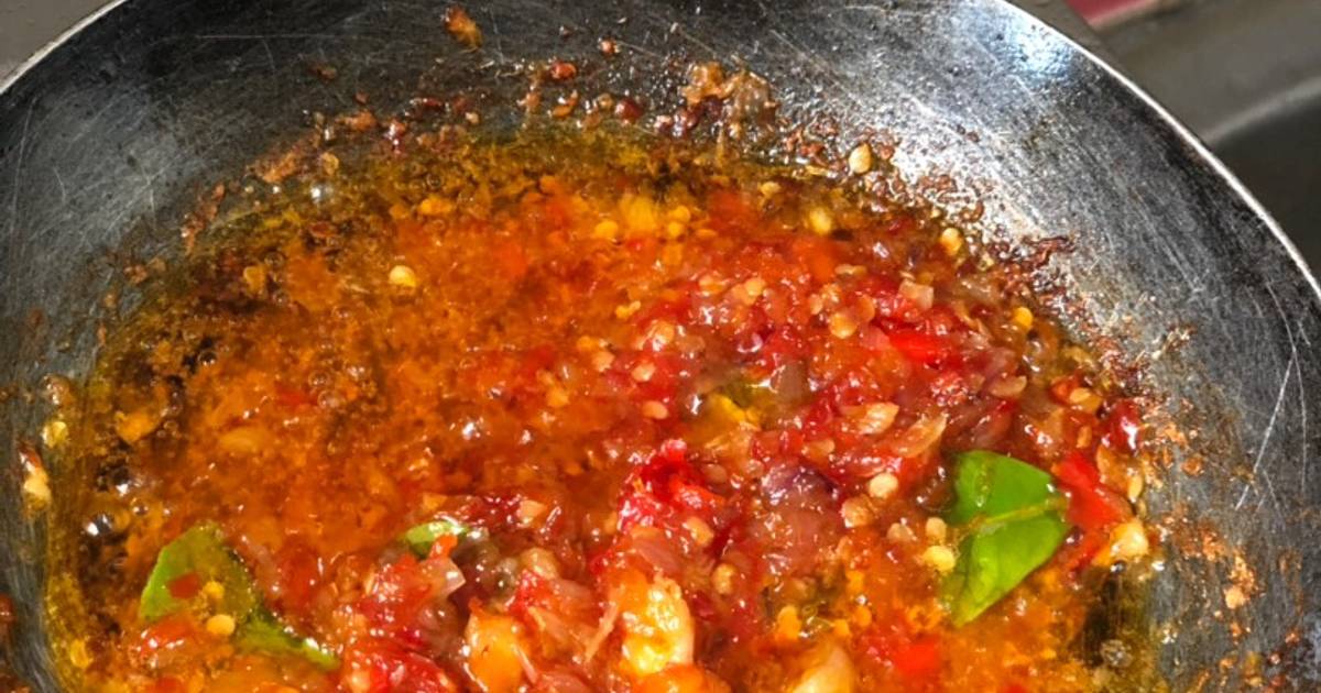 Resep Sambal bawang ala Bu Rudy oleh tri indah utami - Cookpad