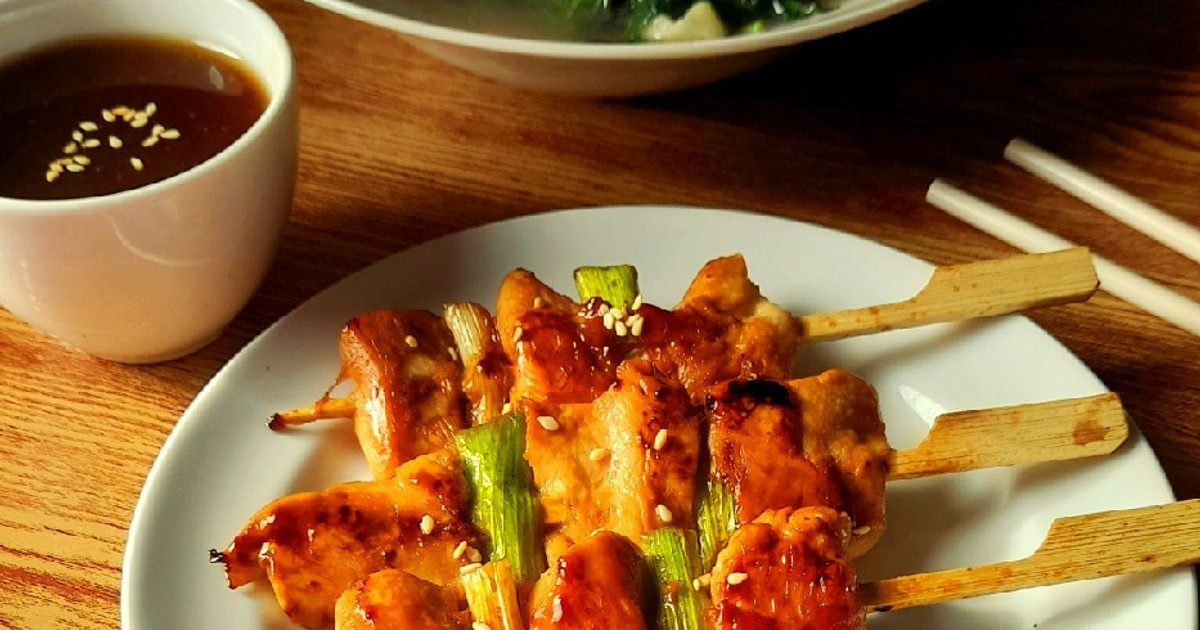 Resep Yakitori(sate Ayam Khas Jepang) oleh Tata My Beloved - Cookpad