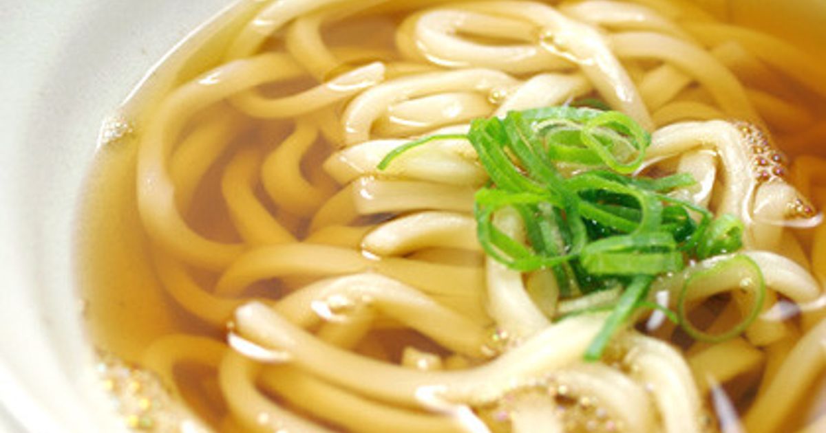 Easy Kansai Style Osaka Dotonbori Kake Udon Recipe By Ramuneᐝi Ro