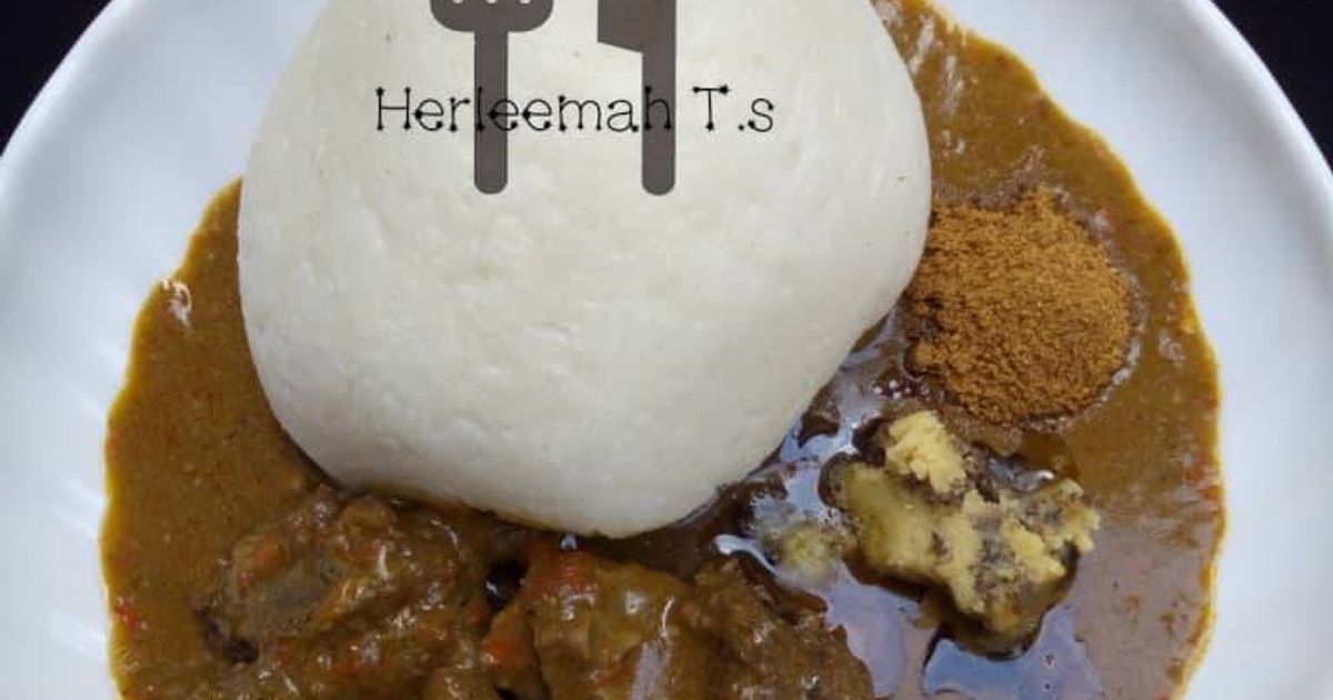 Tuwon Shinkafa Recipe by Herleemah Tijjani Salis - Cookpad