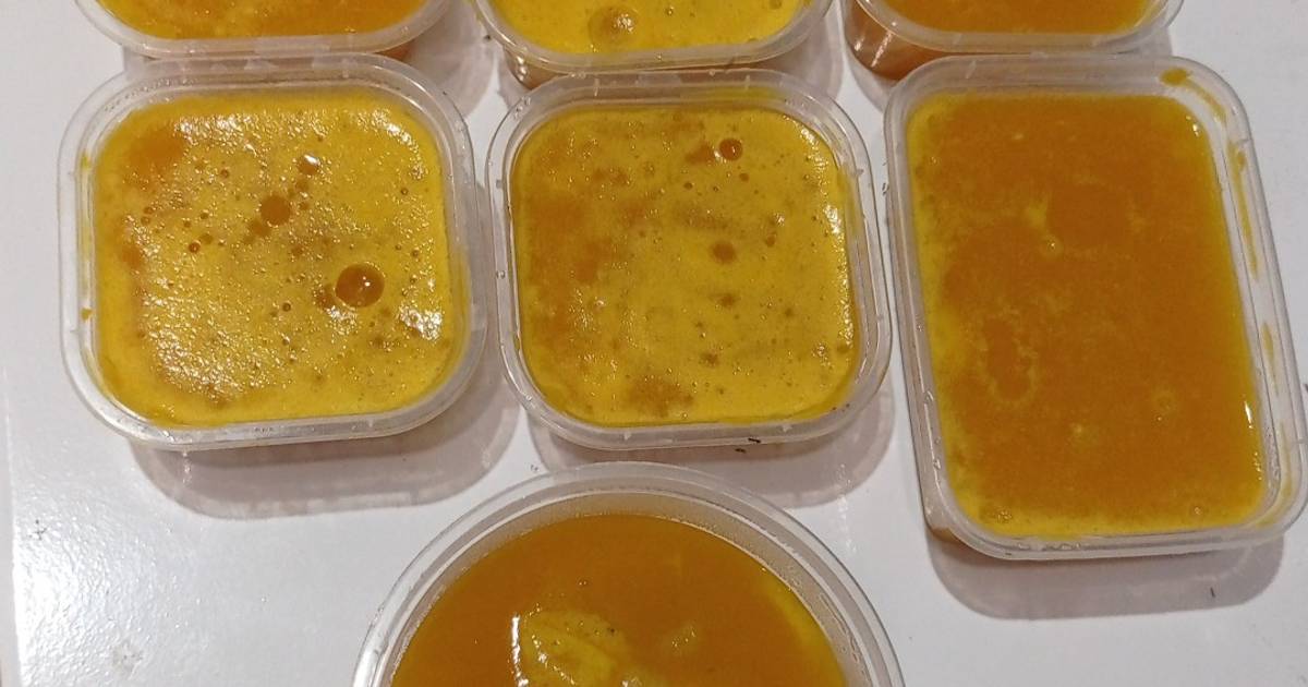 Resep Puding Nutrijell Waluh/labu kuning oleh Rid Alzaa - Cookpad