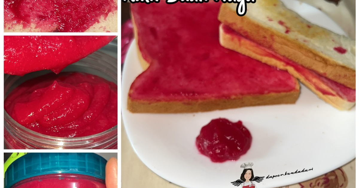 Resep Selai Roti Kulit Buah Naga, Enak ! oleh Bundadari - Cookpad