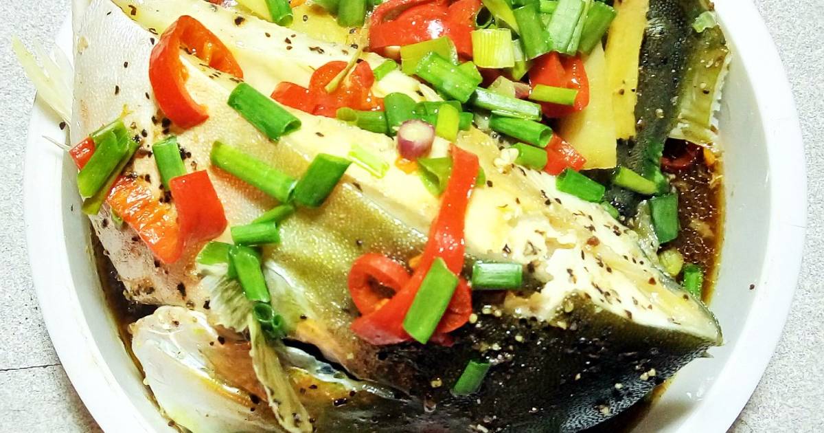 Chinese-Style Steamed Fish Recipe by Marsha M - Cookpad