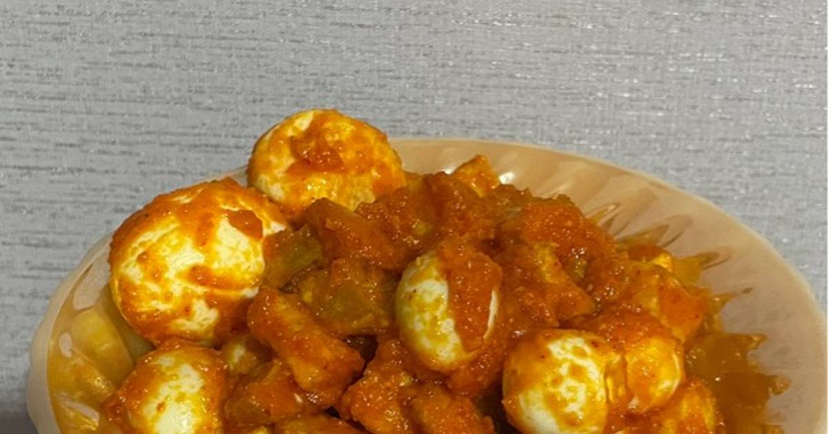 Resep Kentang Telur Puyuh Sambal oleh Mima’s Cooking 👩🏻‍🍳 - Cookpad
