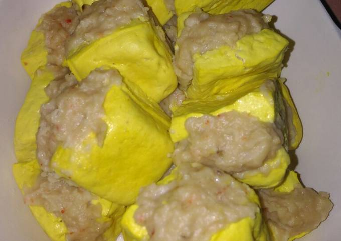 Resep Tahu kuning kukus oleh Nunik - Cookpad