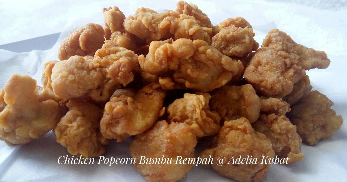 Resep Chicken Popcorn Bumbu Rempah oleh Adelia Kubat - Cookpad