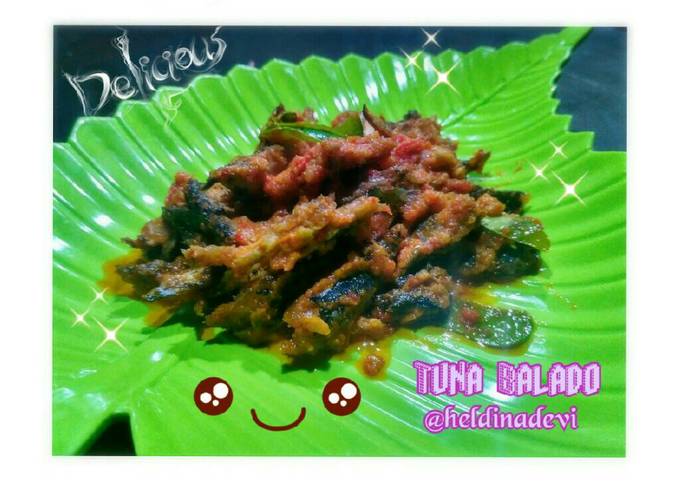 Resep Tuna Balado 🐟 oleh heldinadevi ~ - Cookpad