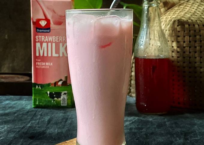 Resep Pink Lava Ice oleh anif agustina - Cookpad