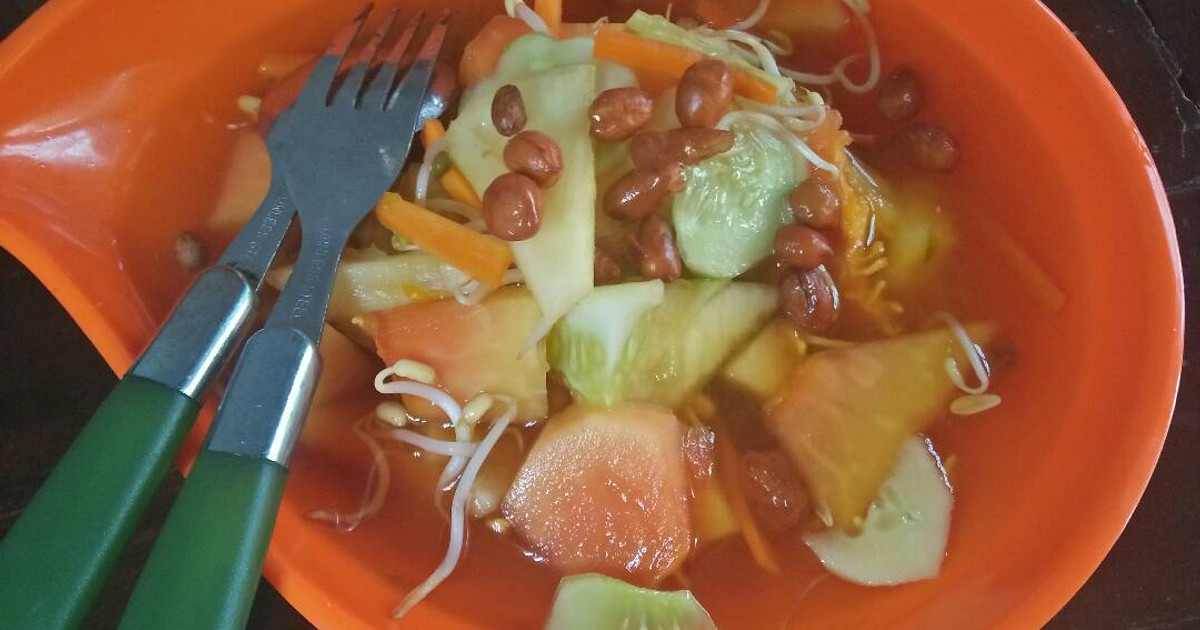 Resep Asinan Buah Dan Sayur Super Endeeesss oleh Indri Pagita Sari ...