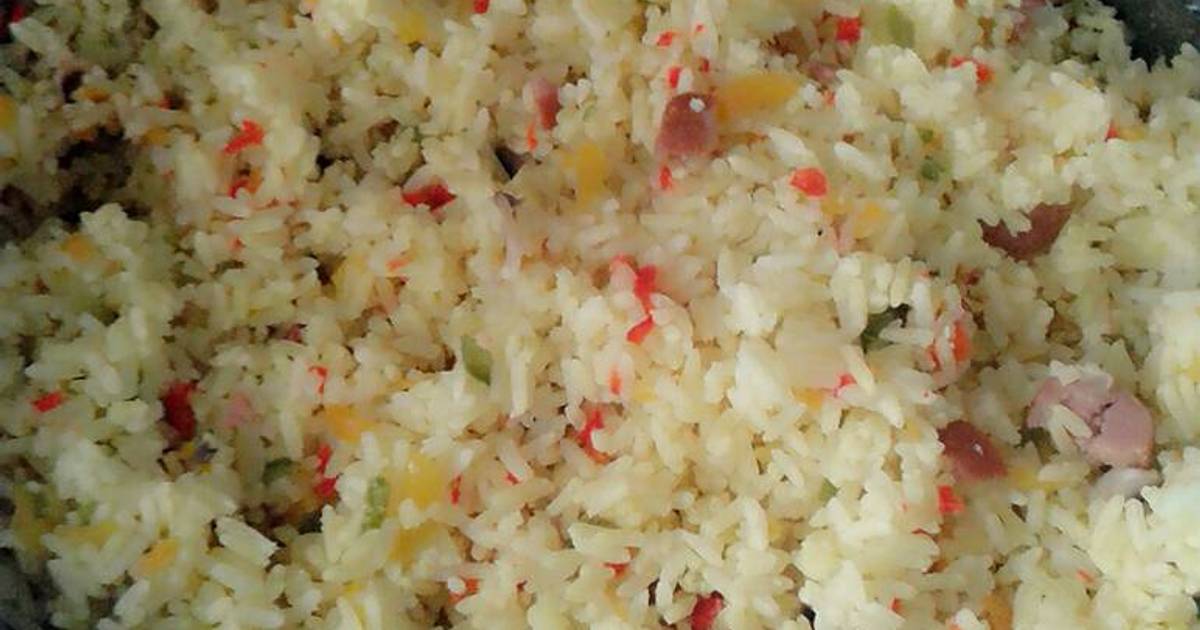 Savoury rice Recipe by MimiKaMyeza - Cookpad
