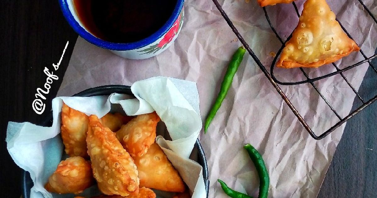 Resep Irani Samosa With Homemade Samosa Sheet oleh Noof's Kitchen - Cookpad