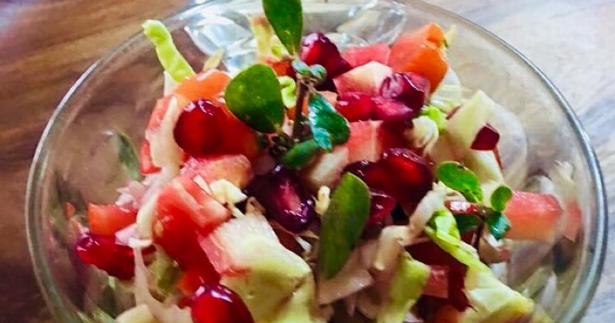 Luni Bhaji Salad..!!!!(Purslane) Recipe by Linima Chudgar - Cookpad