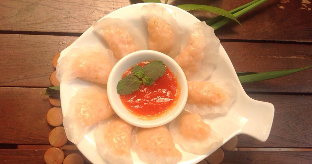 Resep Shrimp Dumpling - Hakau Udang Istimewa oleh Phie Kitchen - Cookpad
