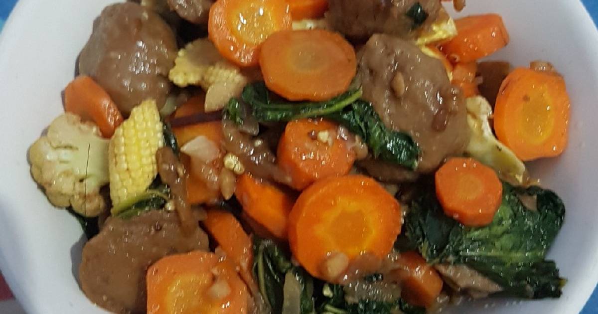 Resep Capcay goreng warna warni oleh Dyah Purnamasari - Cookpad