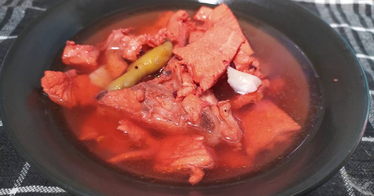 757 resep ayam kuah merah enak dan sederhana - Cookpad