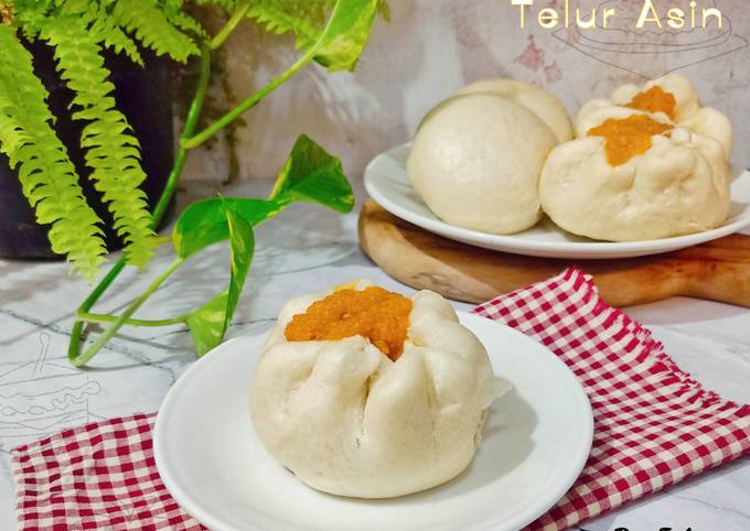 Resep Bakpao Telur Asin oleh Rini Julia - Cookpad