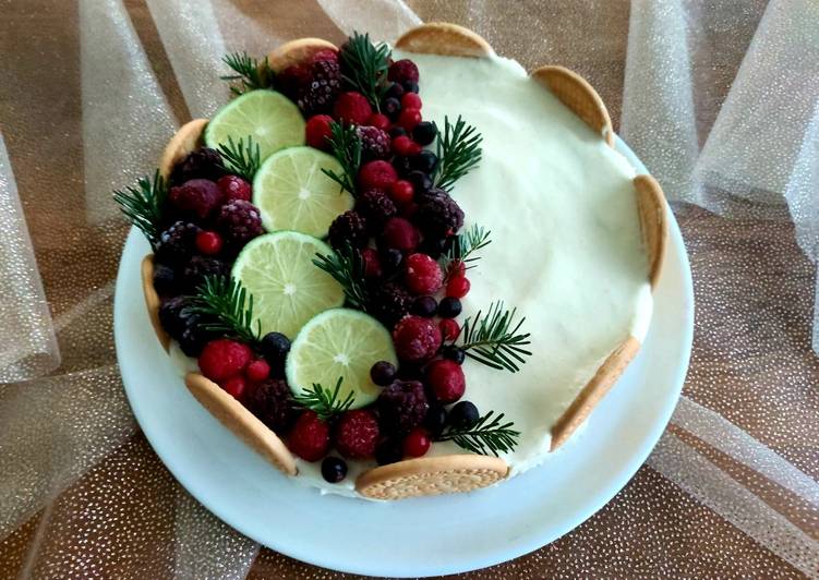 Carlota de limón (pastel frío) Receta de Mexico_de_Mis_Sabores.de - Cookpad