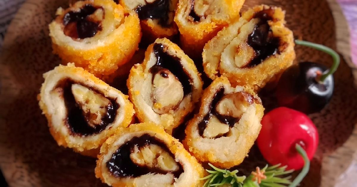 Resep Banana Choco Roll Bread oleh Ratih Sukardi - Cookpad