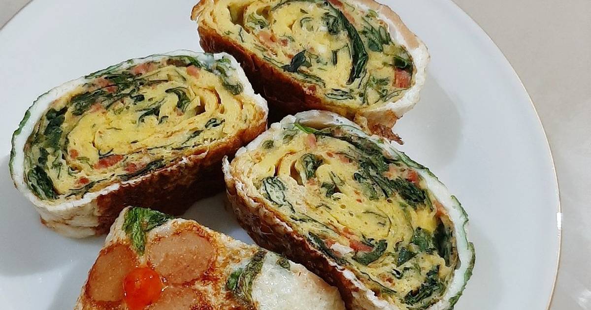 58 resep tamagoyaki daging enak dan mudah - Cookpad