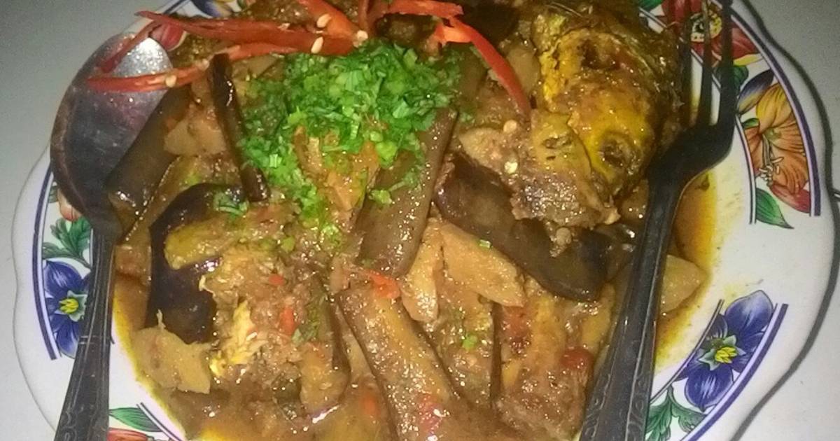 Resep Ikan bandeng+balado terong ungu oleh No Vee - Cookpad