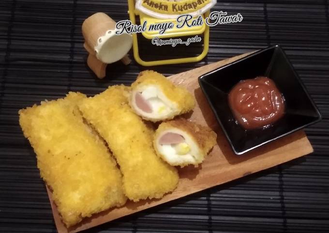 Resep Risol Mayo Roti Tawar oleh Qurrotul Ain - Cookpad