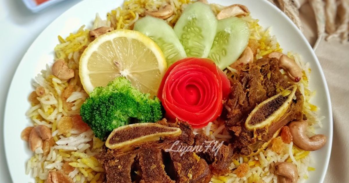 Resep Nasi Mandhi Iga Sapi oleh LiyaniFY - Cookpad