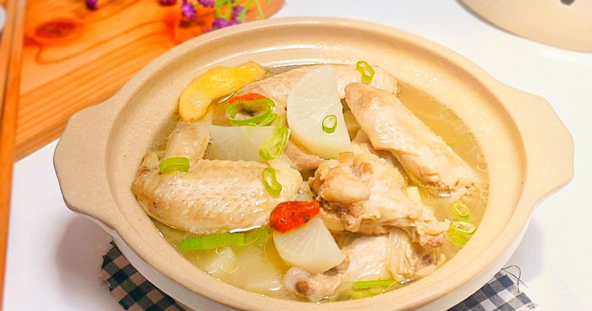 Resep Sup Lobak Dan Sayap Ayam oleh Slicecutecake - Cookpad