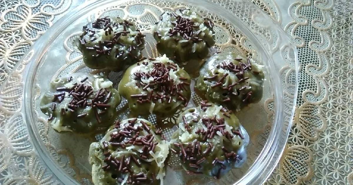 Resep Kue cubit green tea 😍😋 oleh Amelia September - Cookpad