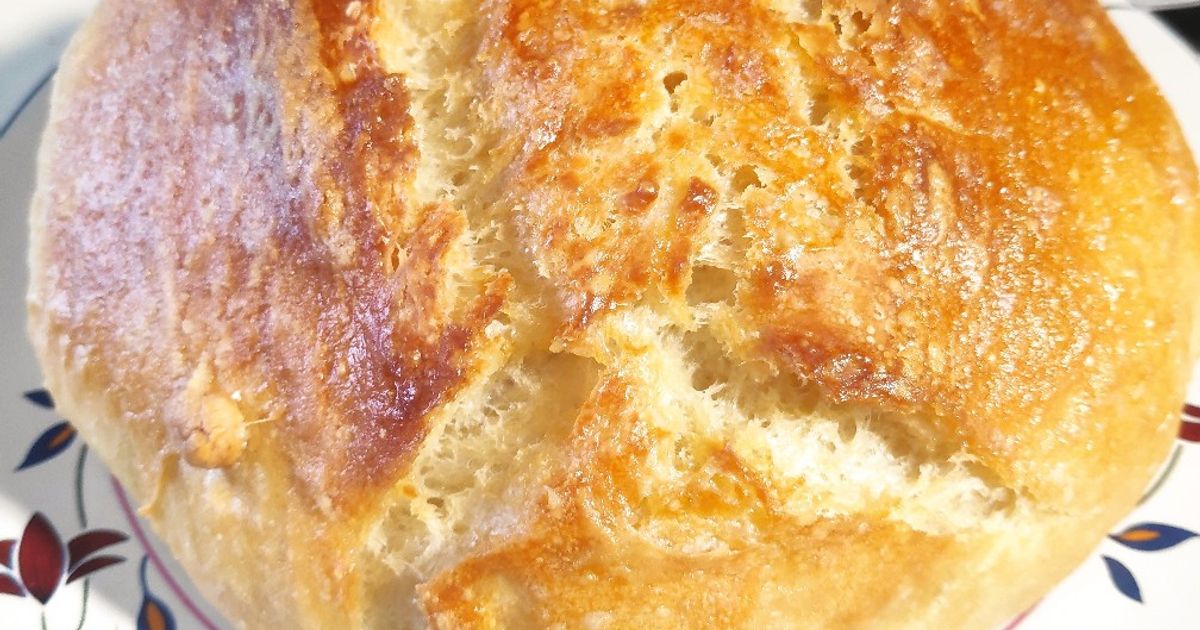Homemade No Knead Rustic Bread Recipe By Jenny Lynn