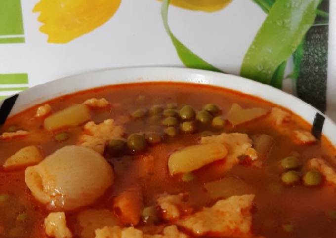 Borsóleves csipetkével | Istvánné Vaskó receptje - Cookpad receptek