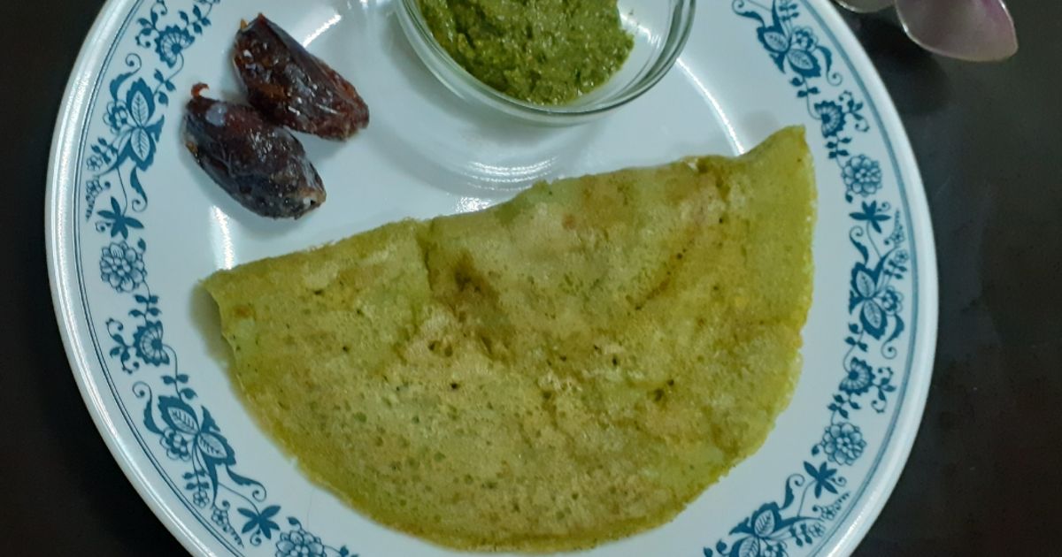 Yellow Moong Dal Dosa Recipe by Jasmin Motta _ #BeingMotta - Cookpad