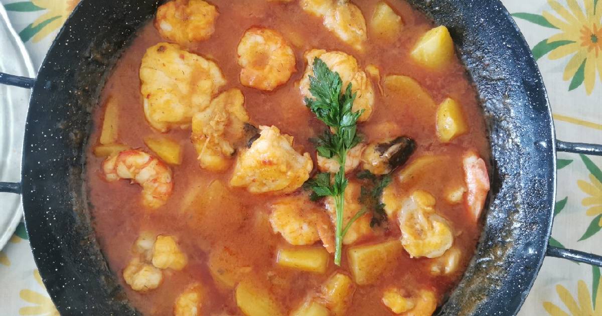 Valencia Fish Stew (Suquet) Recipe by Risnak Zamval - Cookpad
