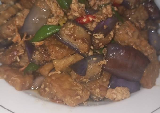 Resep Samgor tempe terung putih telur oleh Fitzaki Kitchen - Cookpad