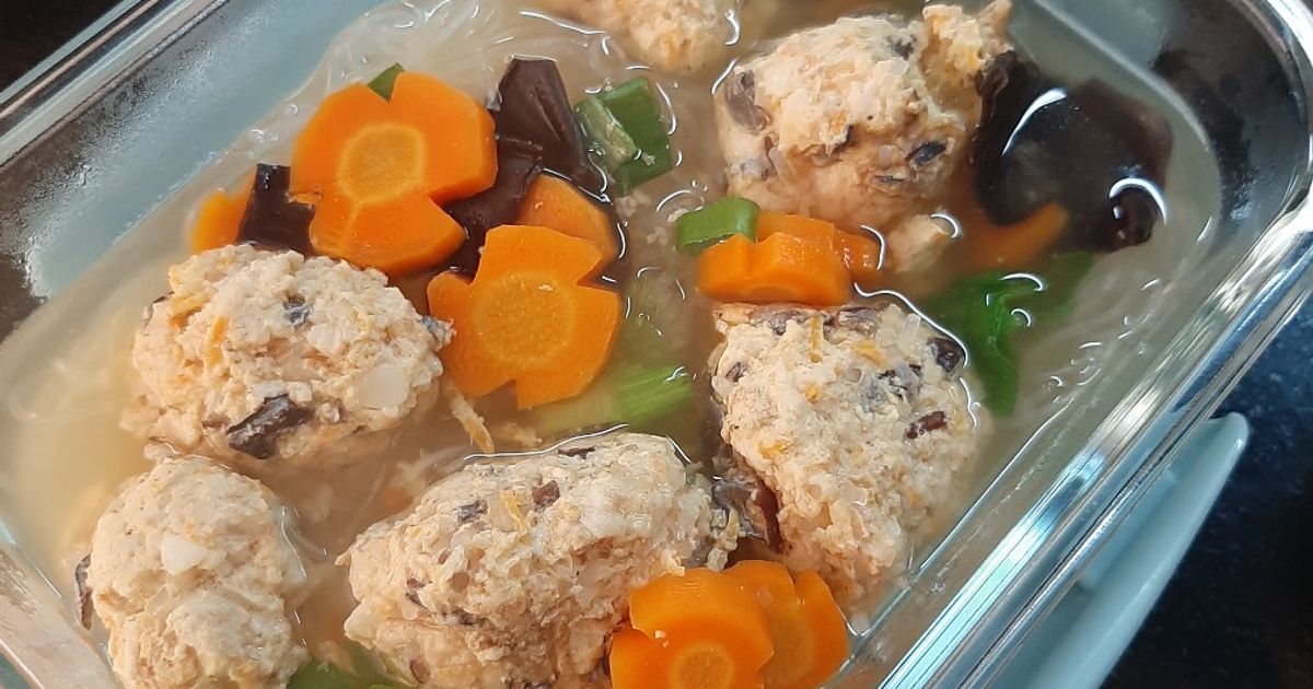 Resep Sup Bakso Lohoa Tanpa Tepung oleh Christine Octavia - Cookpad