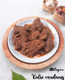 Resep Aneka Rendang Daging dan lainnya, nikmat & praktis
