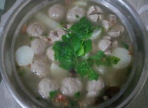 Resep lobak, baso sapi rumahan enak dan mudah - Cookpad