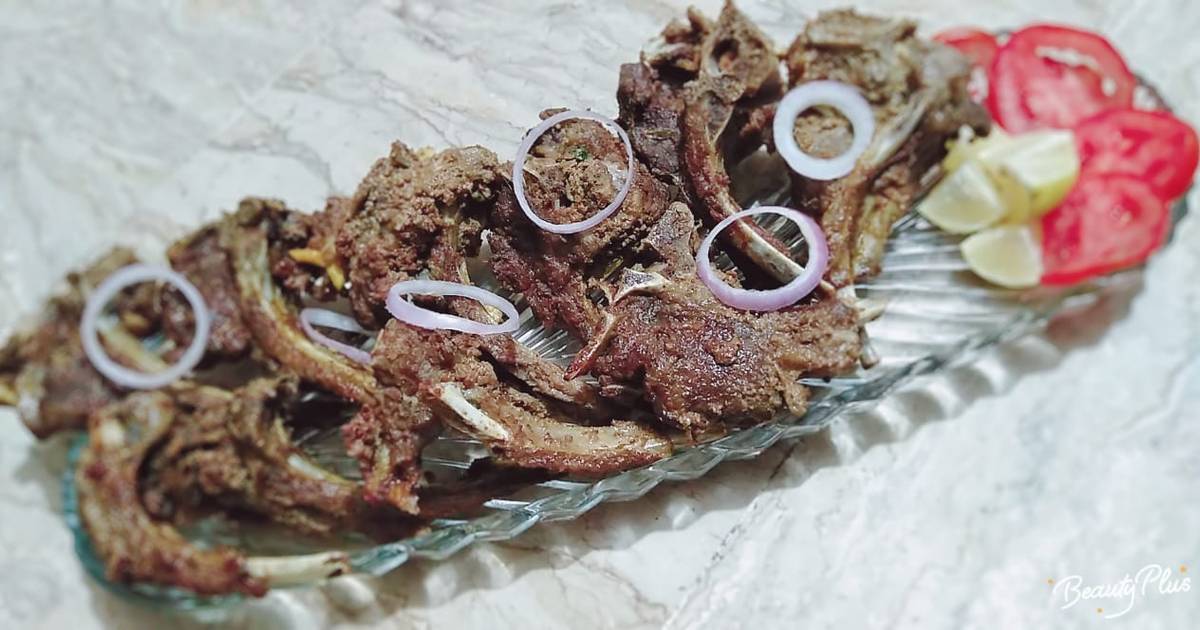 Baked Mutton Chops Recipe by Ghania Butt - Cookpad