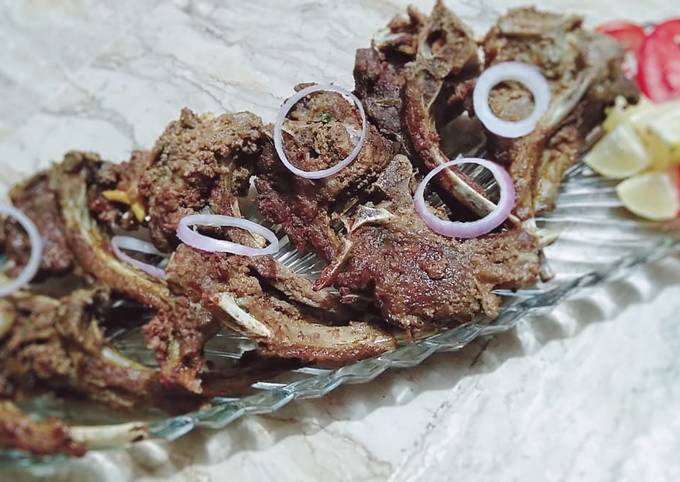 Baked Mutton Chops Recipe by Ghania Butt - Cookpad