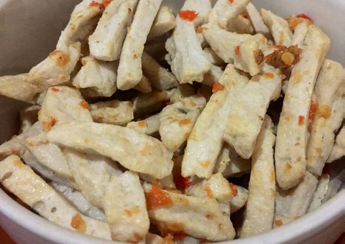 Resep Basreng Bumbu Cobek (Bakso Goreng) oleh Della Amanda - Cookpad