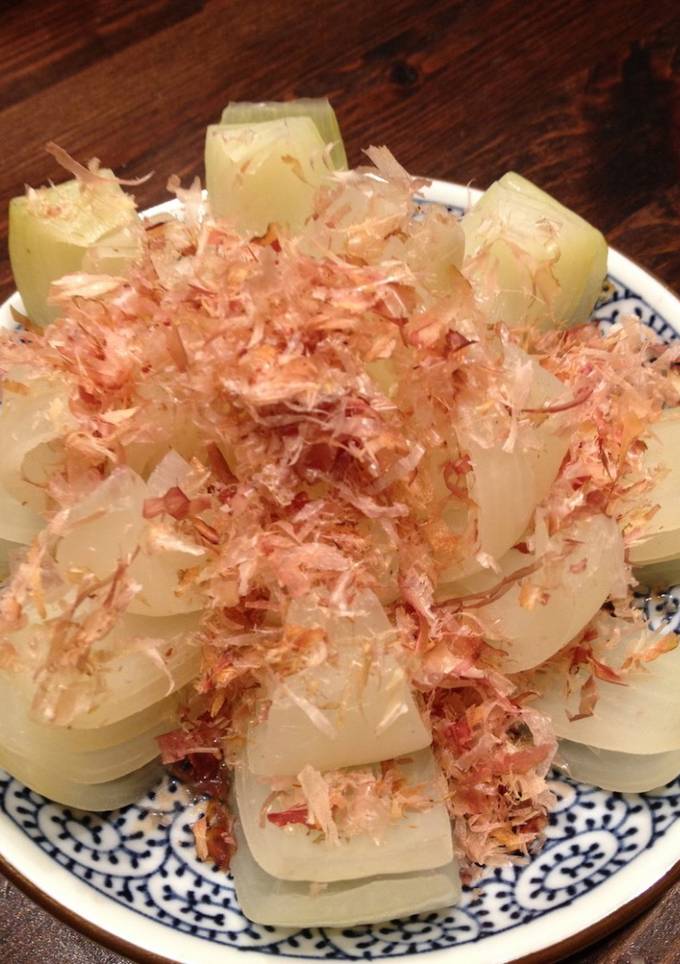 ★Microwave Onion like Flower★ Recipe by liarraliarra - Cookpad