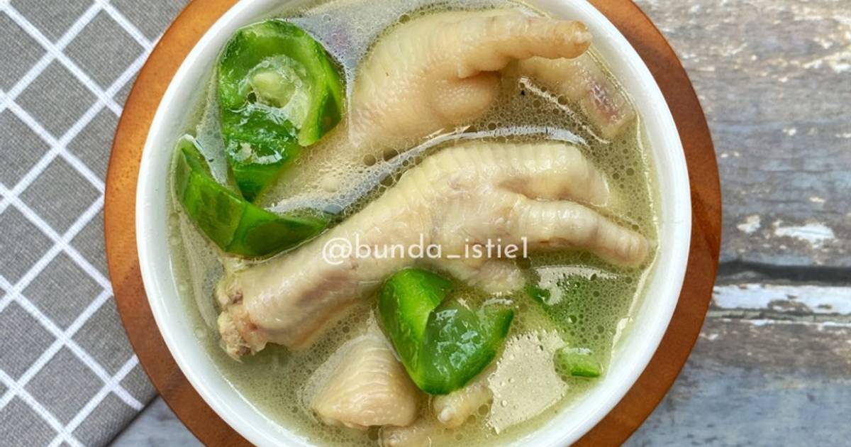 317 resep aneka sup bening ceker ayam enak dan mudah - Cookpad