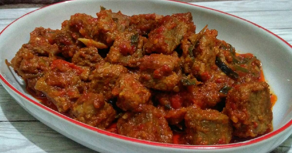 Resep Oseng Mercon Daging Kambing oleh Upik Agustia - Cookpad